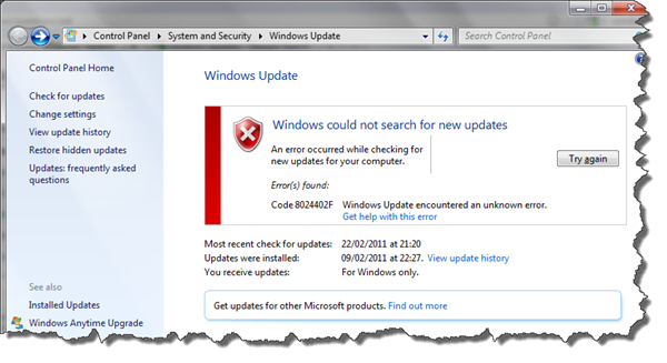 Windows Update Won't - Practical Help for Your Digital Life® Windows Update Won't - Practical Help for Your Digital Life®