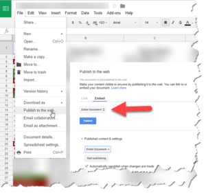 Add Google Sheet to Web Page - Practical Help for Your Digital Life®